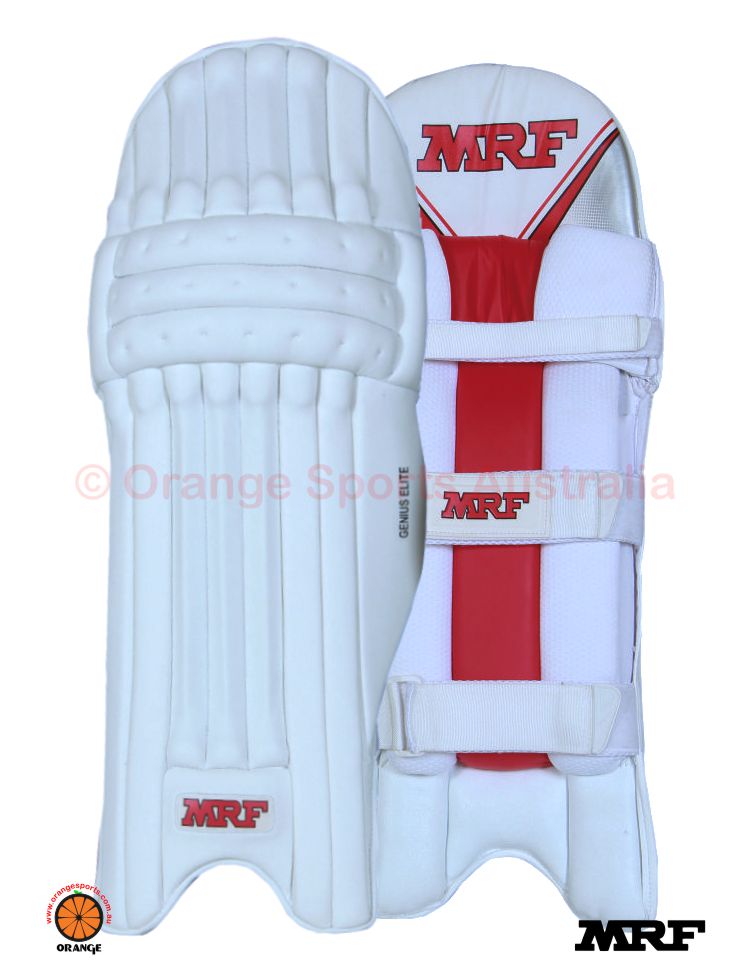 MRF Genius Elite Batting Pad – Orange Sports Aus