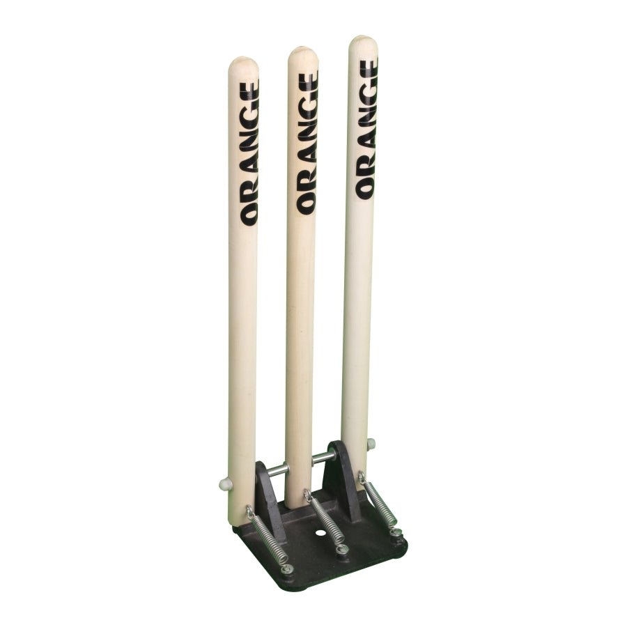 Orange Sports Wooden Spring Return Stumps – Orange Sports Aus
